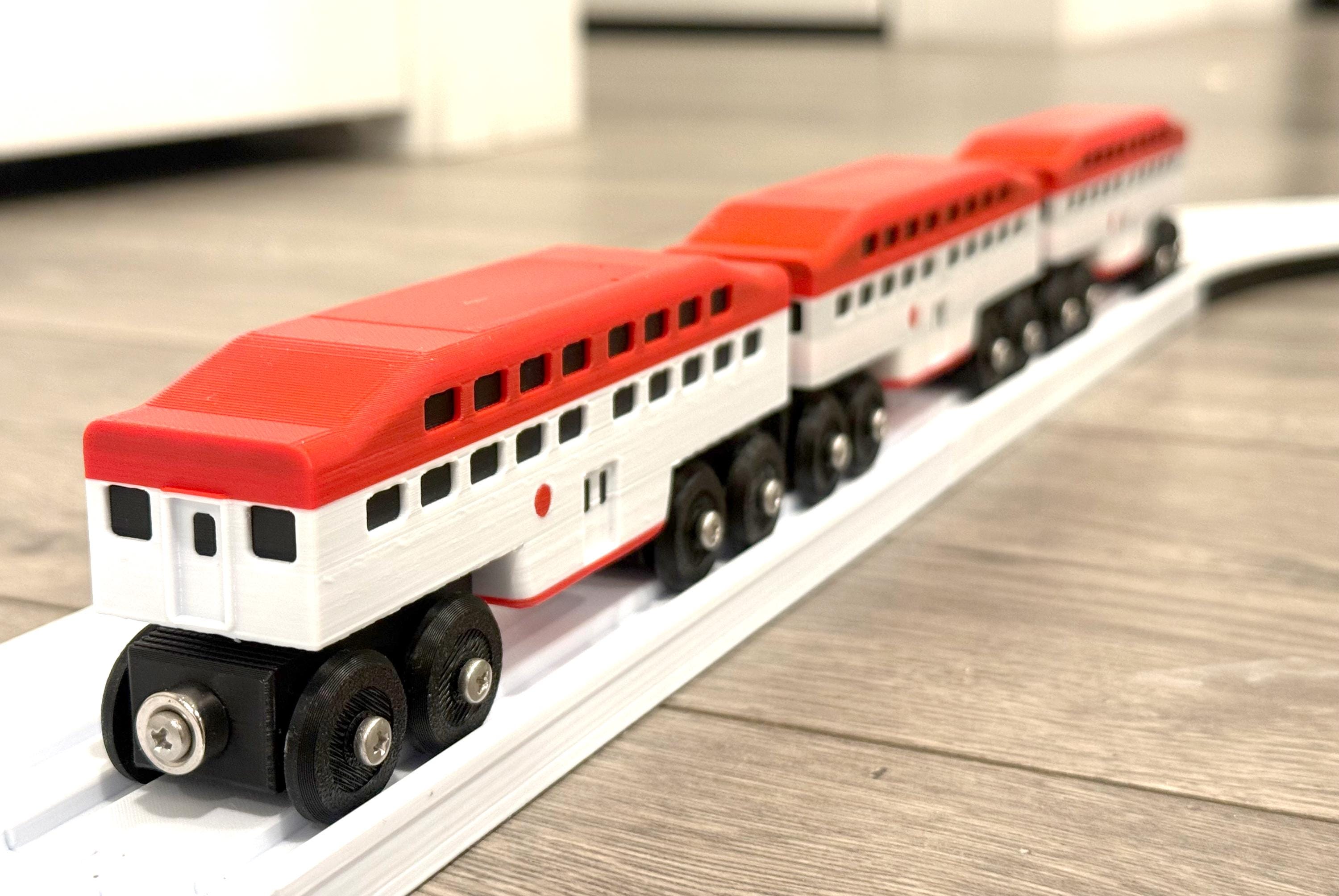 Caltrain Bay Area Brio Compatible Magnetic Toy Train - Bombardier Bi ...