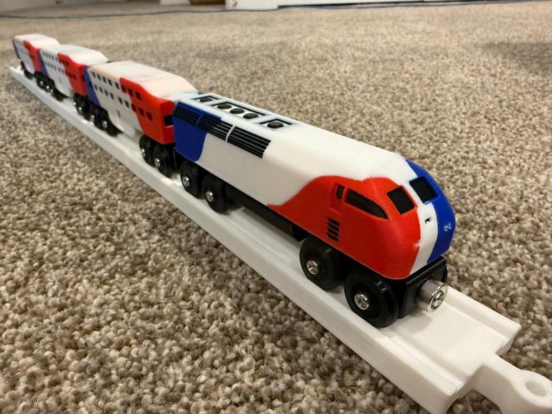 Utah Transit Authority Brio Compatible Magnetic Toy Train Frontrunner ...