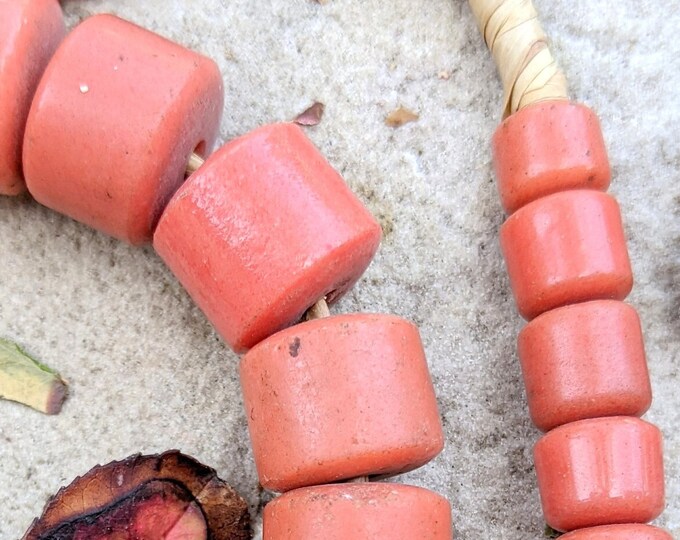 Vintage African Olumbo Beads - Etsy