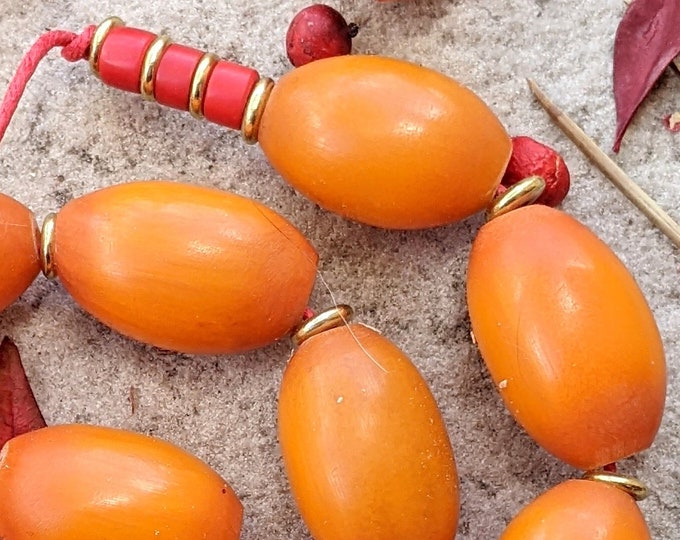 African Copal Beads - Etsy