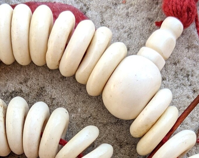 African Bone Prayer Beads - Etsy