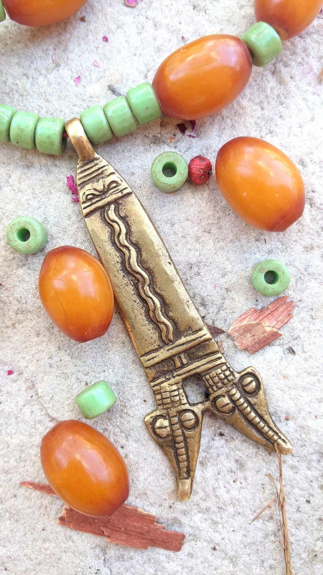 African Copal Beads - Etsy