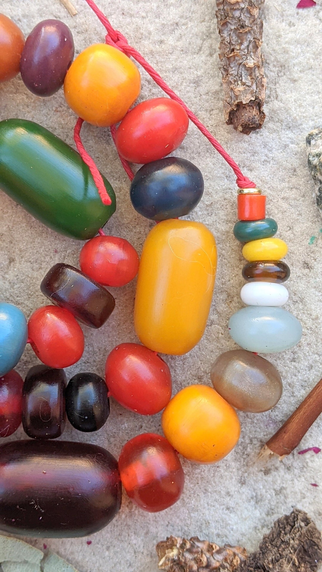 African Copal Beads - Etsy