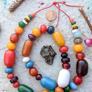 African Copal Beads - Etsy