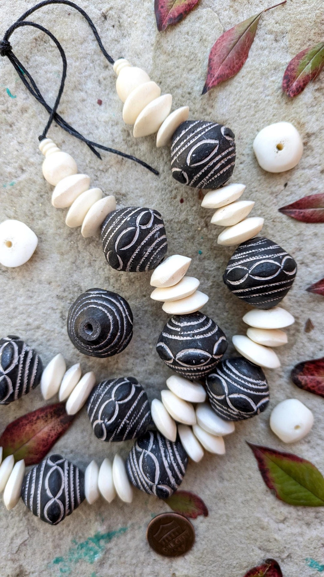 African Clay Beads - Etsy