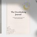 Overthinking Journal Printable | Anxiety, Self-help Digital Journal ...
