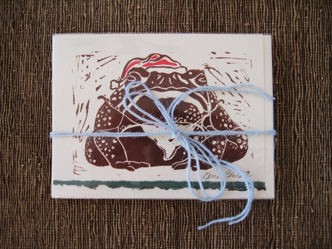 Mistletoad Holiday Card 5 Pack - Etsy
