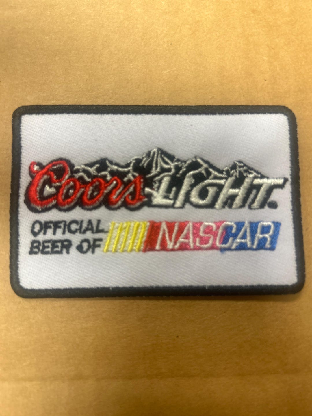 Coors Light NASCAR Embroidered Patch - Etsy