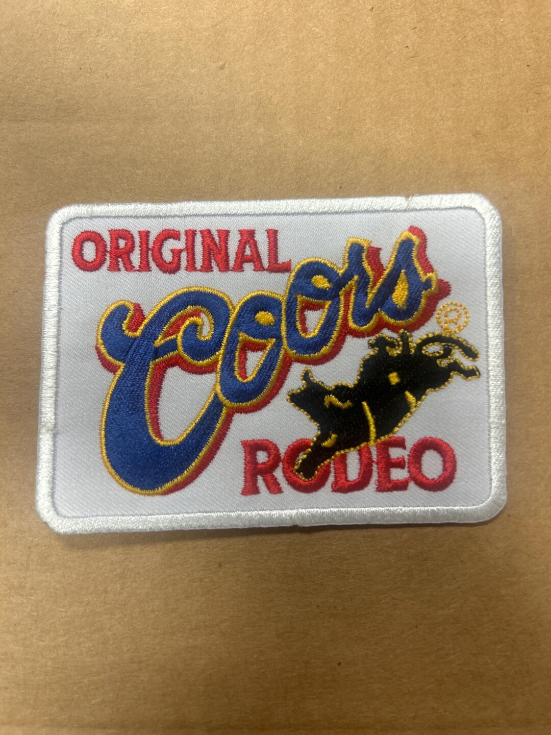 Original Coors Rodeo Embroidered Patch - Etsy