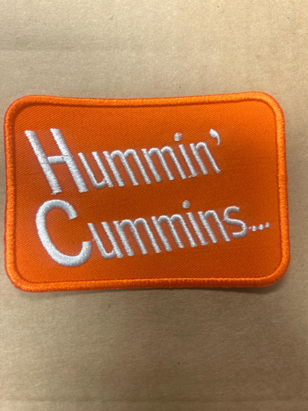 Hummin Cummins Embroidered Patch - Etsy