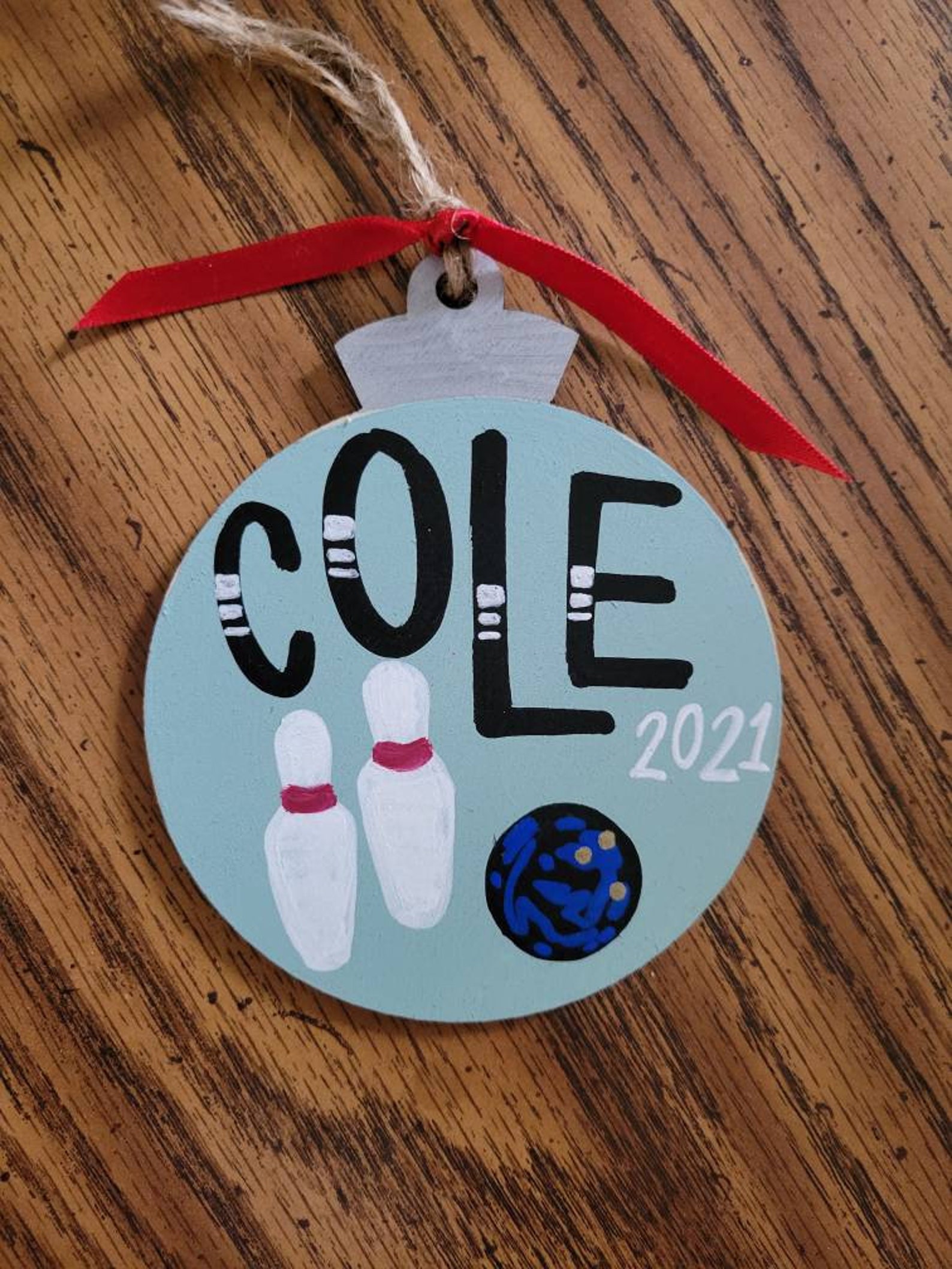 Personalized Custom Ornament | Handpainted | Wood Cutout | Hobbies ...