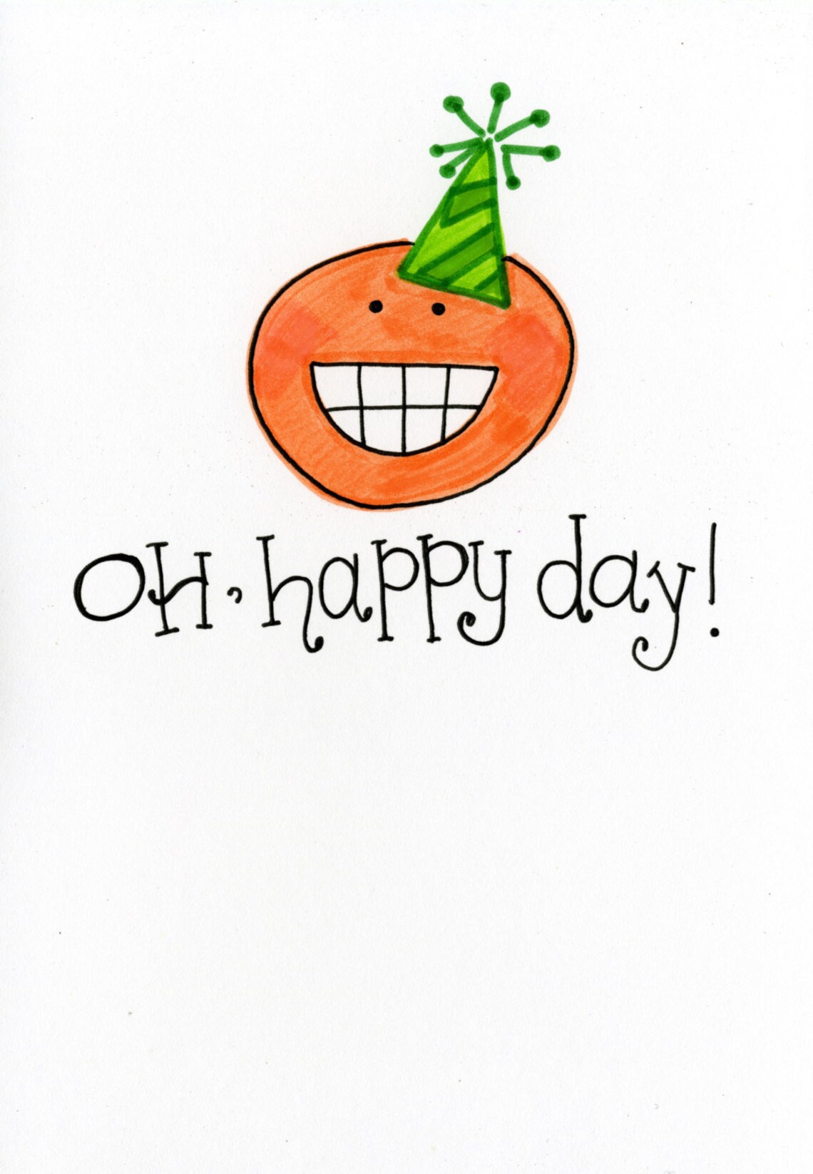 Oh Happy Day Greeting Card - Etsy
