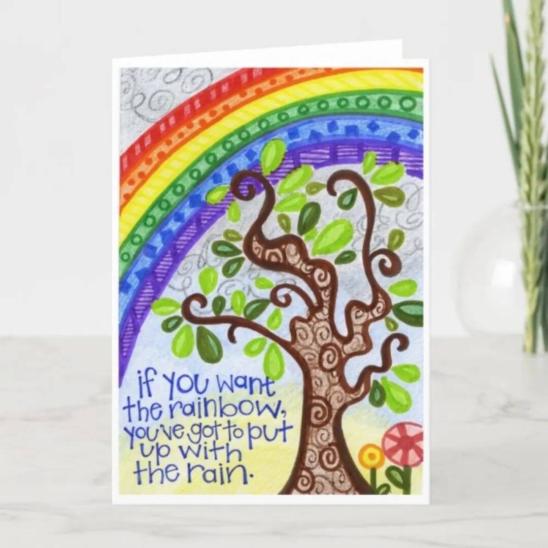Rainbow | Greeting Card - Etsy