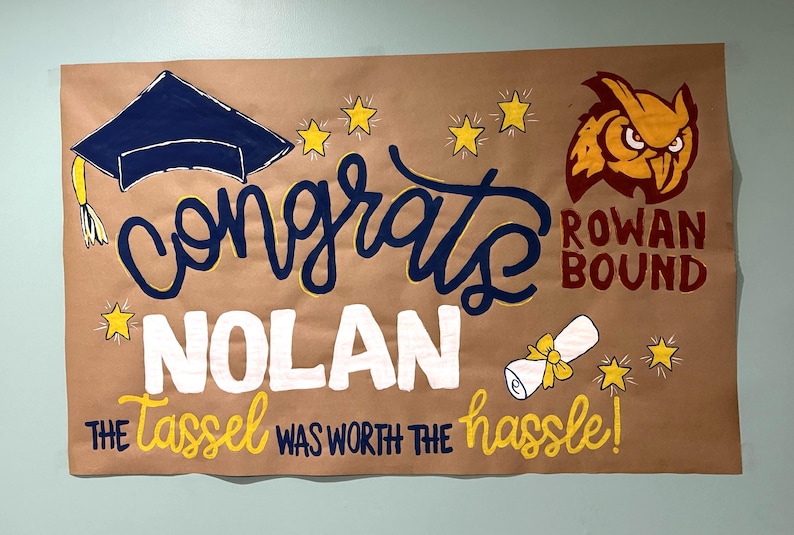 Graduation Banner - Etsy