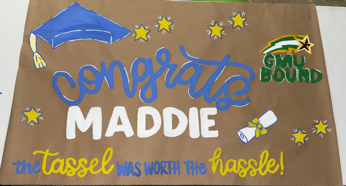 Graduation Banner - Etsy