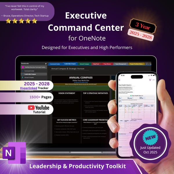 Onenote Templates Note - Etsy