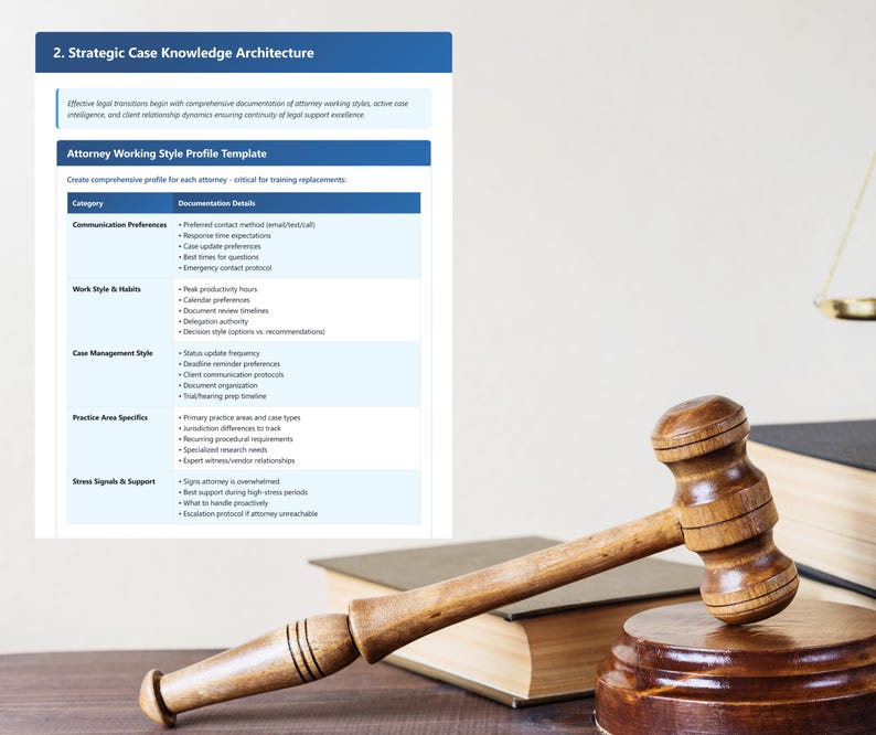 Legal Knowledge Transfer & Case Handoff Guide | Court Deadline ...