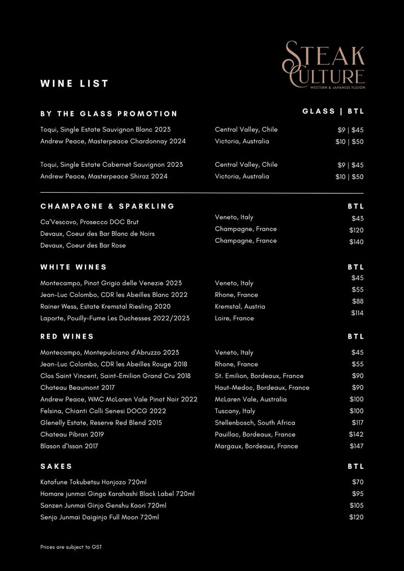 Editable Wine List Menu Template | Canva Wine Menu Design | Printable ...