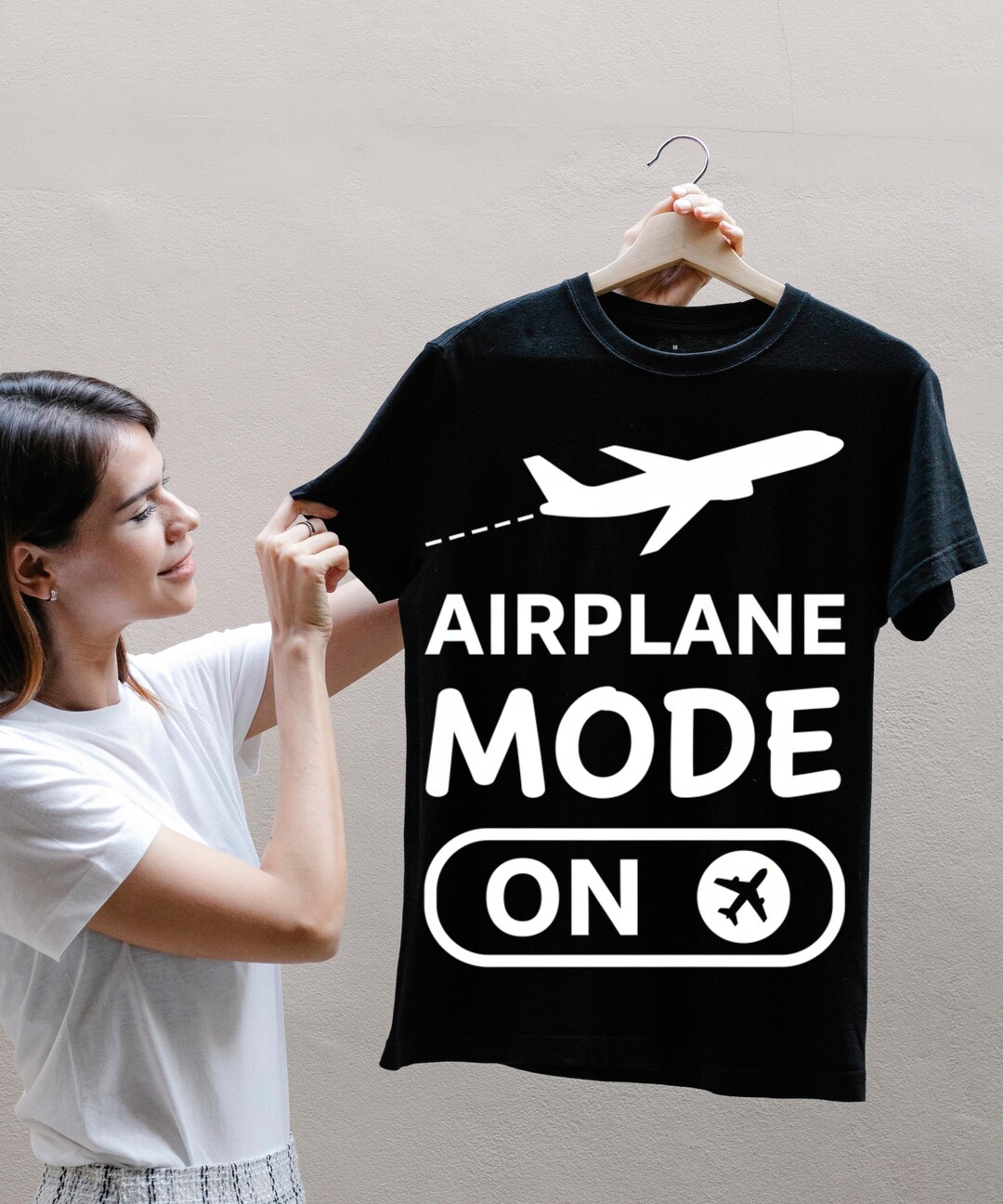 Airplane Mode on PNG Sublimation File | Travel Vacation T-shirt Design ...