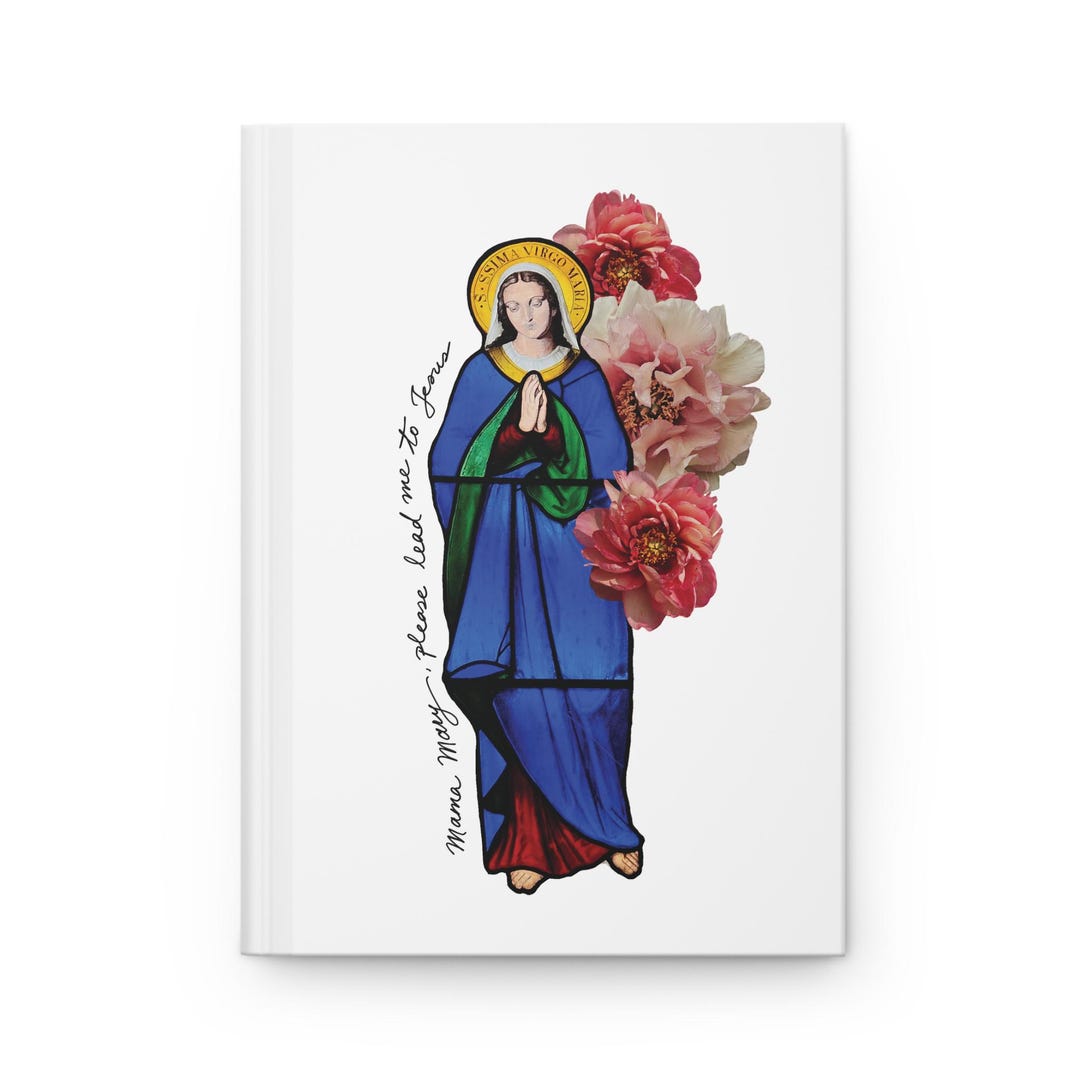 Mama Mary Please Lead Me to Jesus, Journal - Etsy