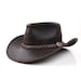 Stellman Genuine Leather Cowboy Hat for Men and Women Western Style ...