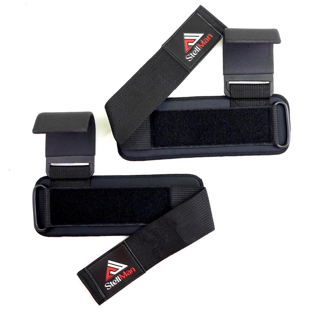 Heavy-duty Lifting Hooks With Neoprene Padded Wrist Straps - Etsy