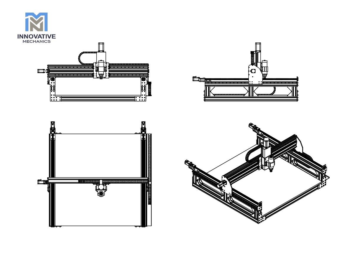 CNC Router Milling Machine Complete Project Files. 4X4 - Etsy