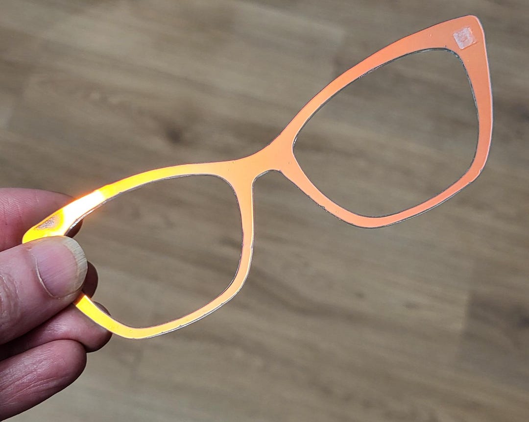 Precision Cut Glasses Topper - Wanda - Etsy