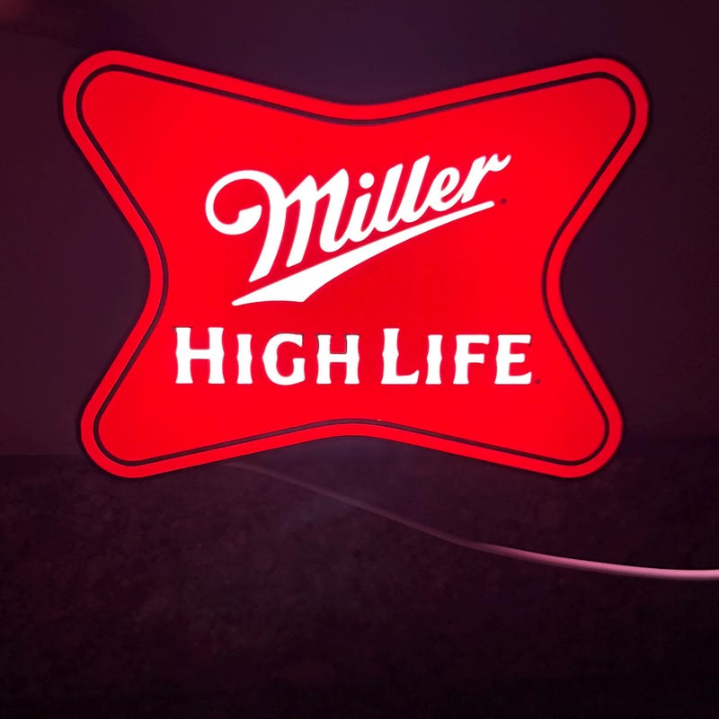 Miller High Life - Etsy