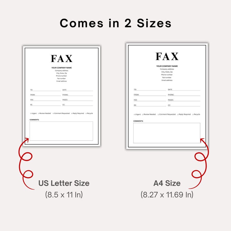 Fax Cover Sheet Editable, Fax Sheet, Fax Cover Template, Personal Fax ...