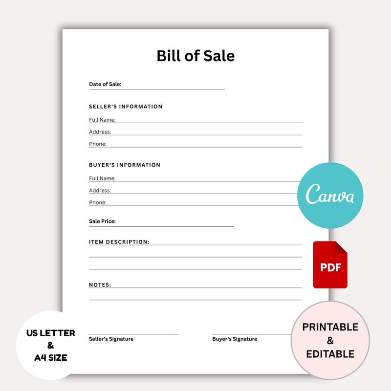 Printable as is Form Free - Etsy