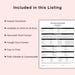 Editable Job Application Template: Google Docs & MS Word (instant ...