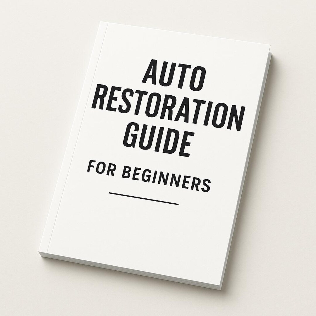 Auto Restoration Guide for Beginners - Etsy
