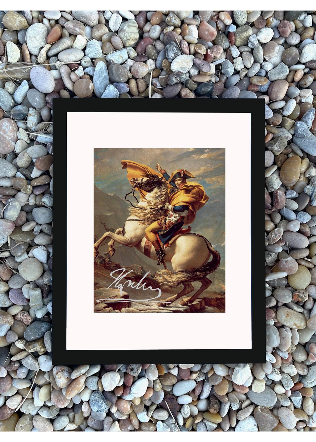 Napoleon Bonaparte Poster Print With Reprint Autograph | French General ...