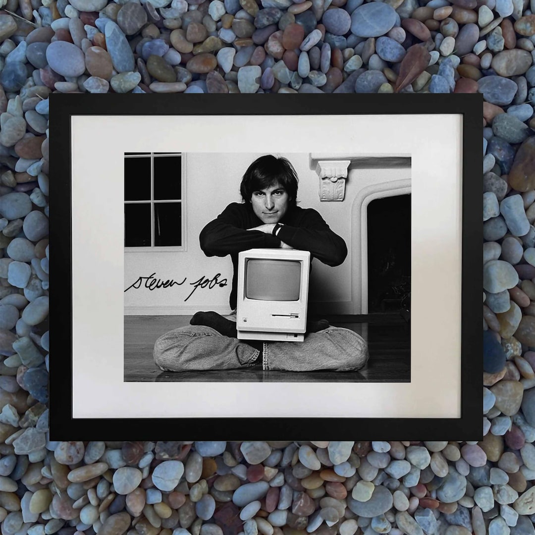 Steven Jobs Autograph Signed Photo Art Apple Macintosh Visionary 8x10 ...
