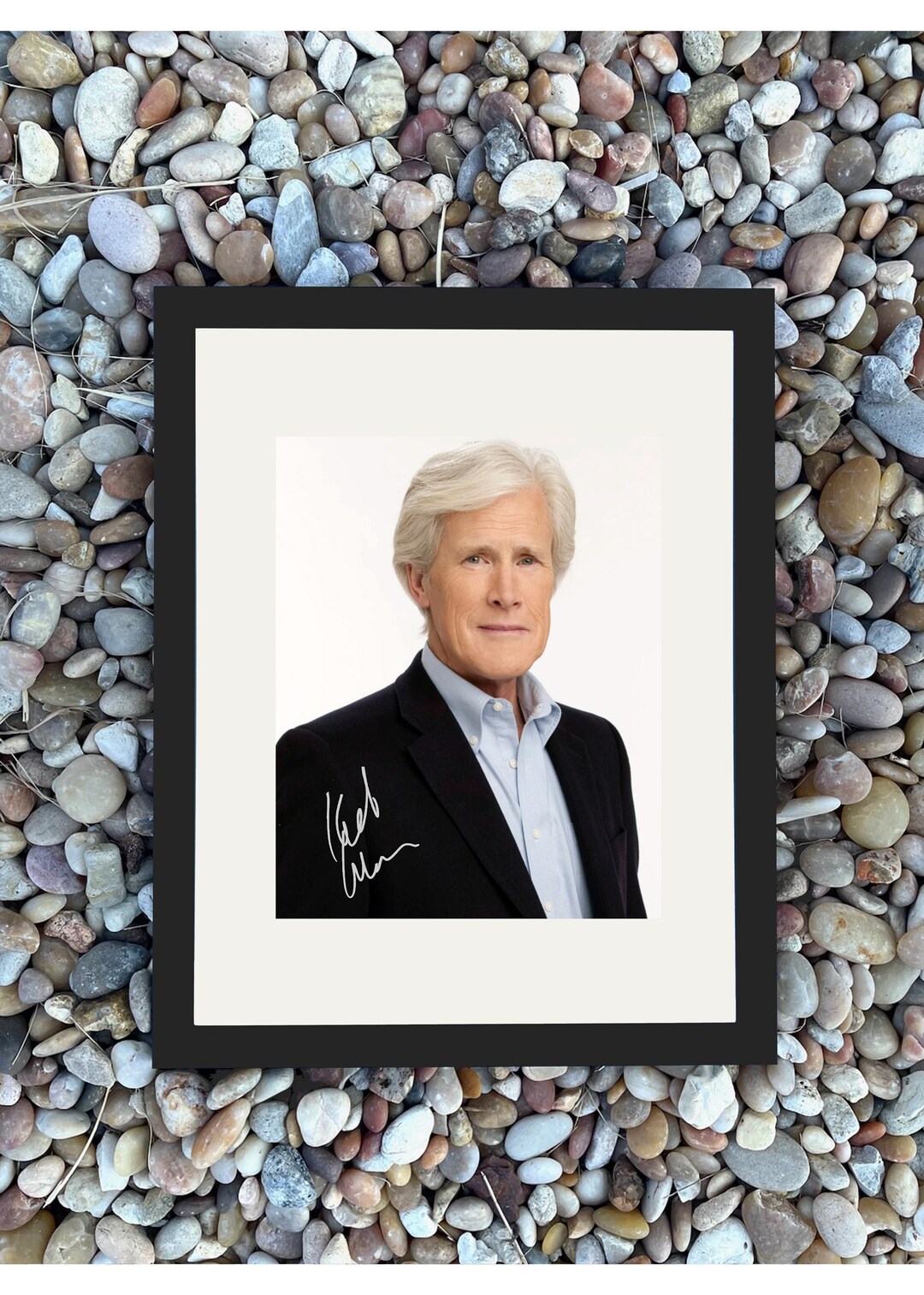 Keith Morrison Autograph Reprint Poster Print | Broadcast Journalist ...