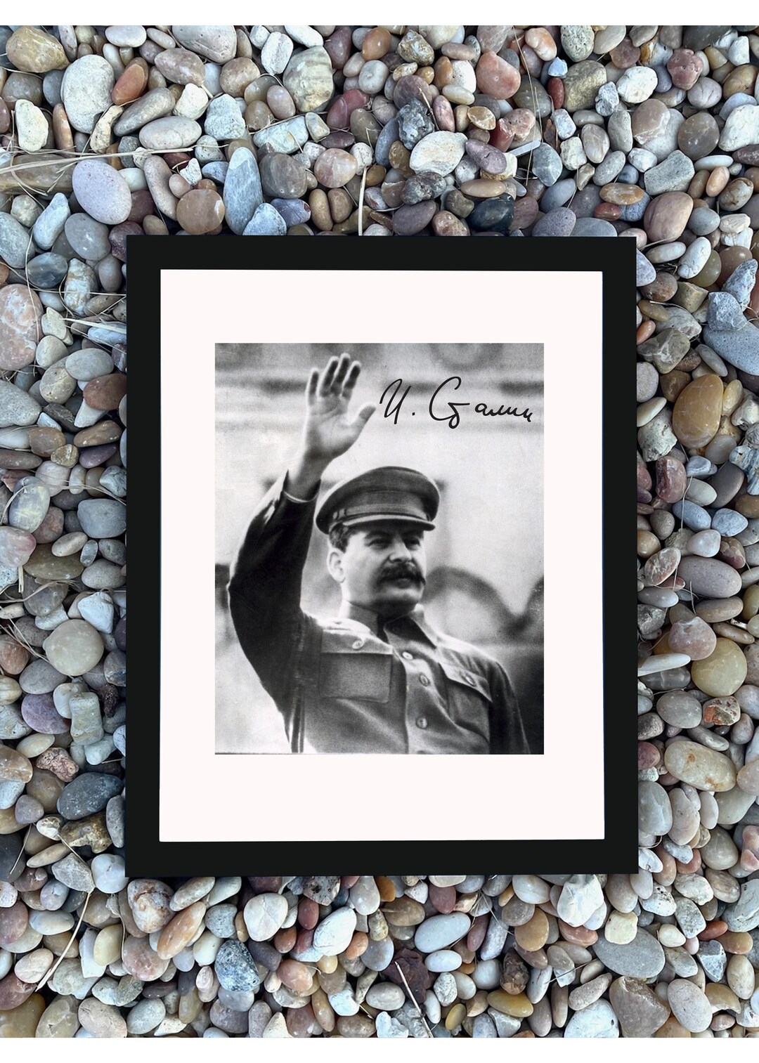 Joseph Stalin Poster Photo With Reprint Autograph – Soviet Leader ...