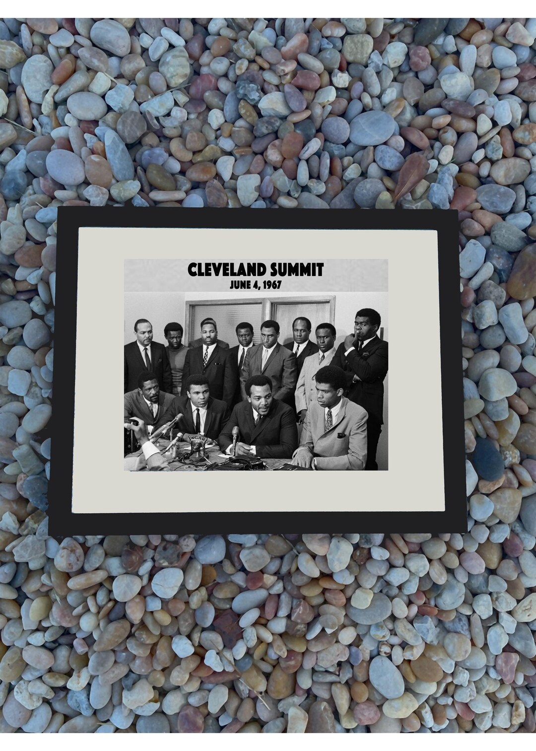 Cleveland Summit Poster – 1967 Civil Rights Athlete Meeting Photo ...