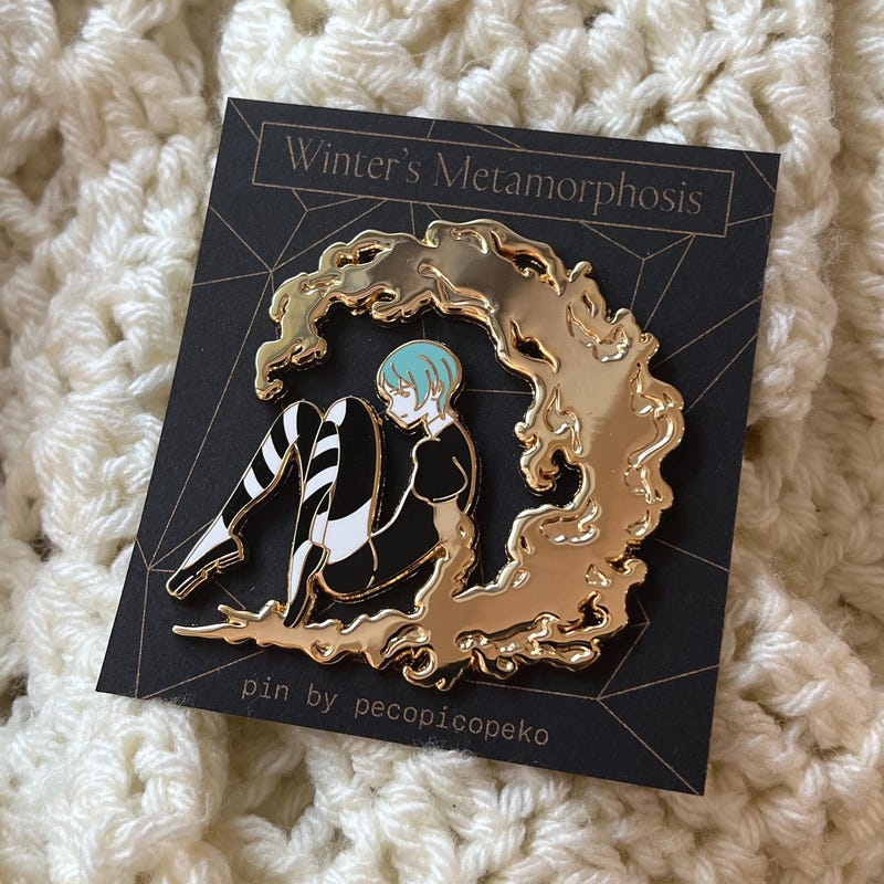 Anime Enamel Pins - Etsy