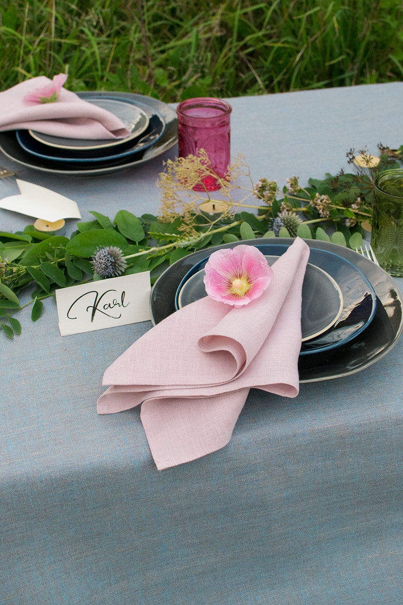 Blush Pink Napkins Wedding Party Napkins Cloth Set 2 4 6 8 - Etsy Blush Pink Napkins Wedding Party Napkins Cloth Set 2 4 6 8 - Etsy