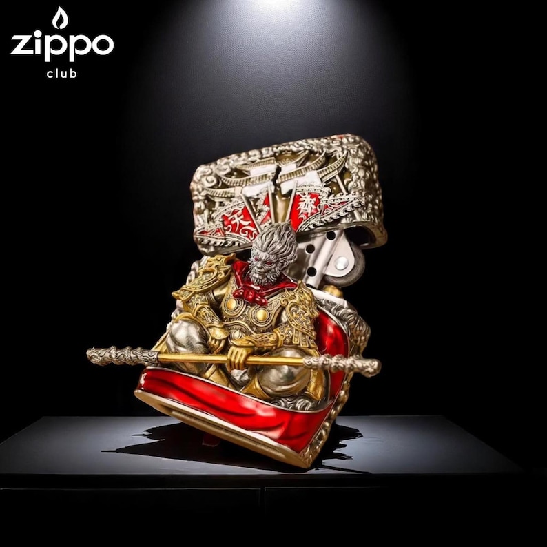 Sun Wukong Imperial Warrior 3D Armor Zippo – Handcrafted Limited ...