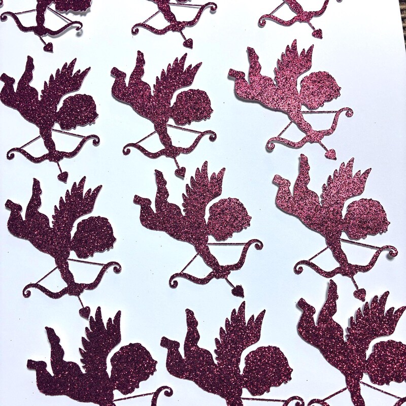 Cupid Die Cut Red - Etsy