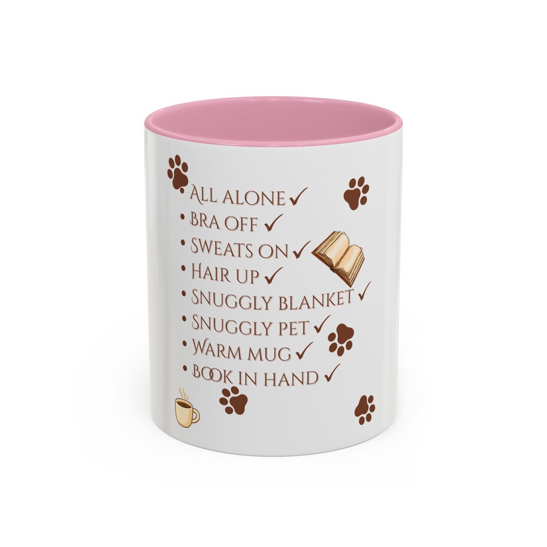 Cozy Reading Checklist Mug | Ceramic Coffee Tea Cup - Etsy