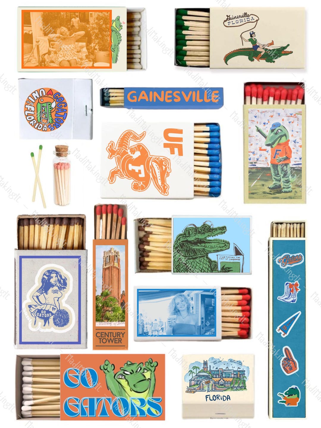 Your Custom College Matchbox Poster – 18x24” Digital Print - Etsy