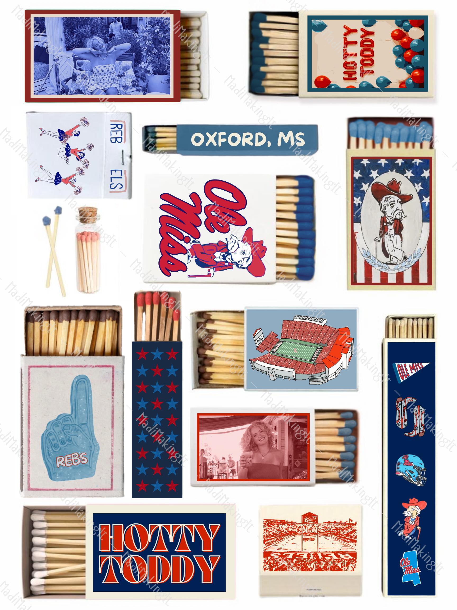 Your Custom College Matchbox Poster – 18x24” Digital Print - Etsy