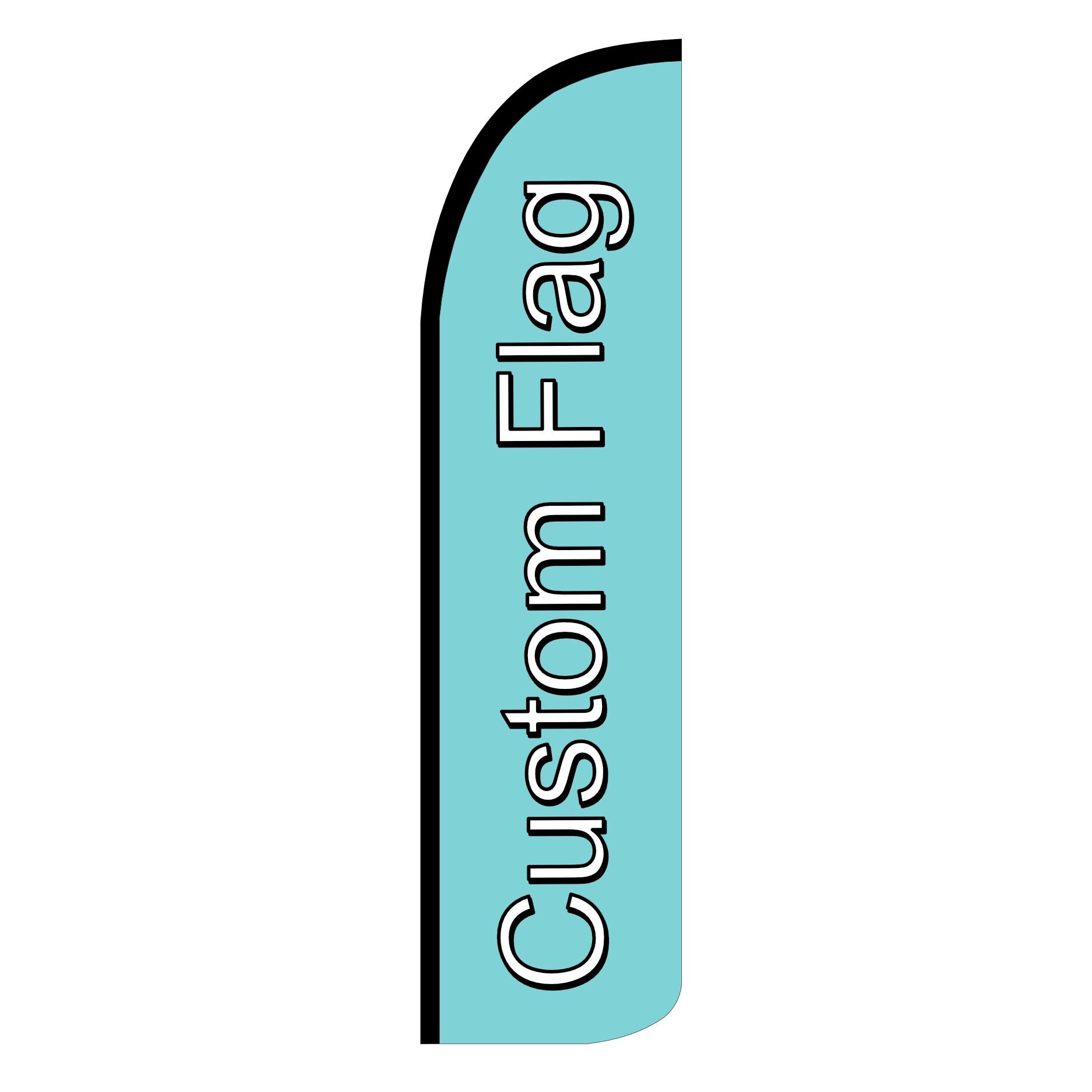 Custom Design Advertising Flag for Businesses, Christmas Events, and ...