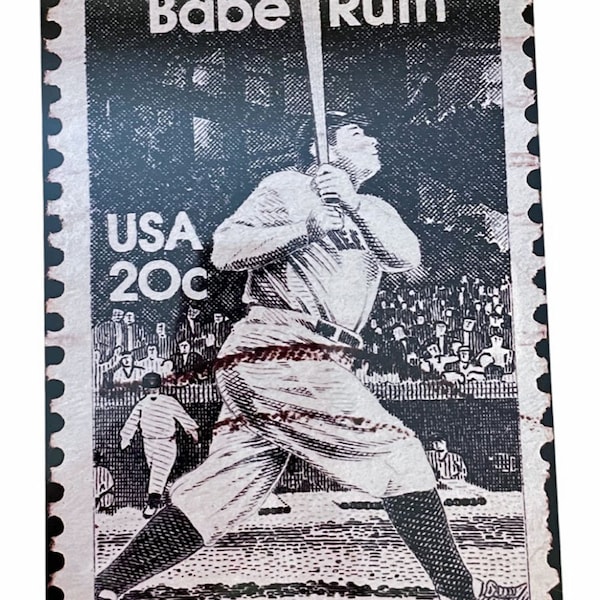 Babe Ruth - Etsy