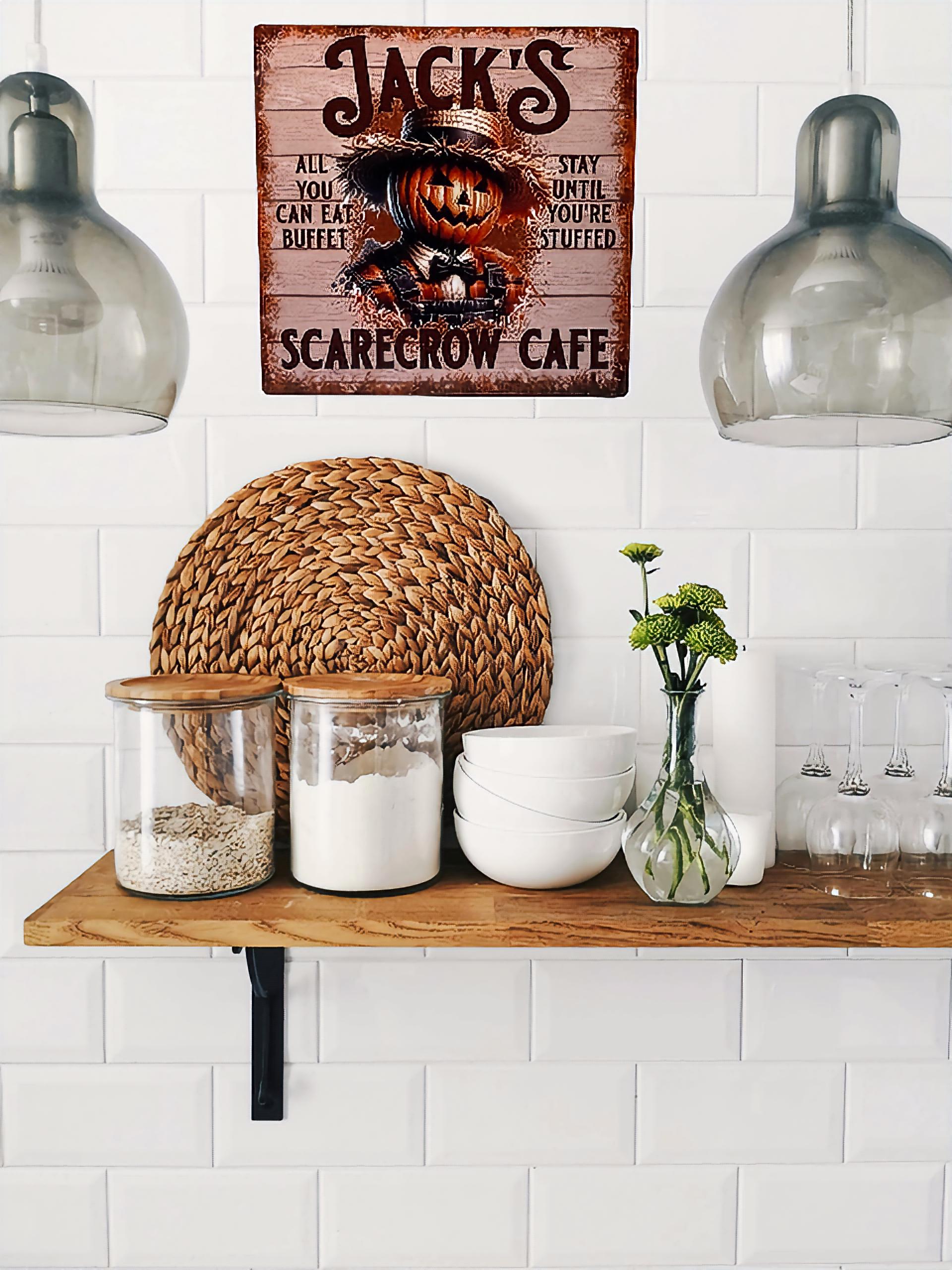Jack's Scarecrow Cafe All You Can Eat Buffet Stay Until Stuffed 6x6 in ...