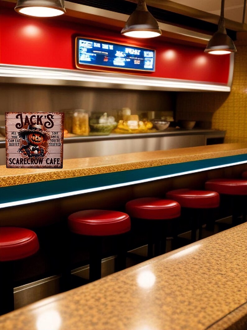 Jack's Scarecrow Cafe All You Can Eat Buffet Stay Until Stuffed 6x6 in ...