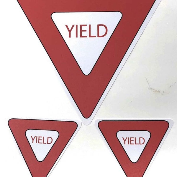 Yield Sign - Etsy